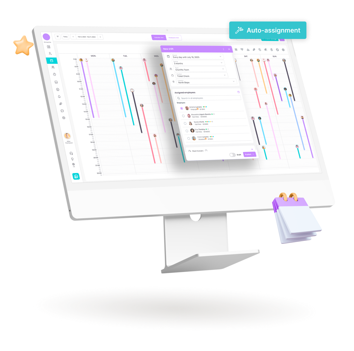 Evolia Workforce Scheduling Platform